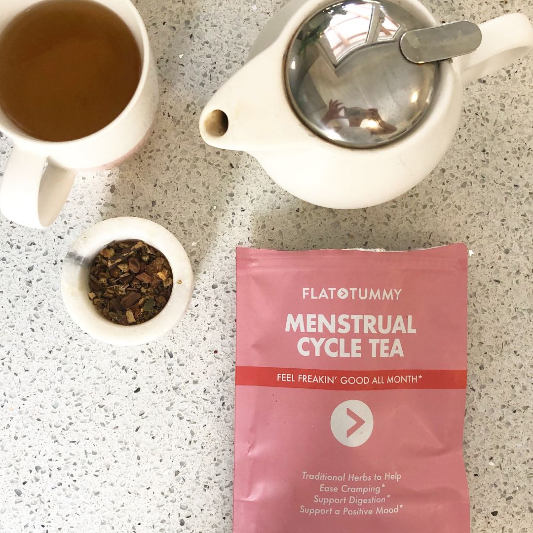 The Full Rundown on Our Menstrual Cycle Tea | Flat Tummy Co | Blog